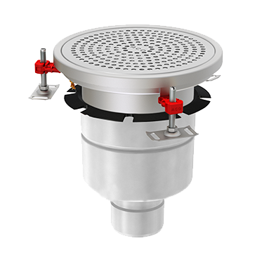 ACO EG150 Telescopic 179mm Dia Vinyl Floor Gully