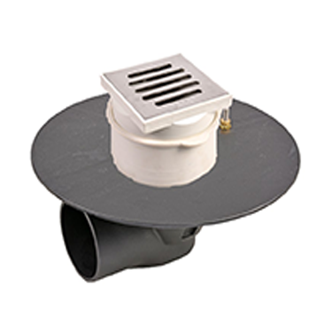 ACO TotalFlow cast iron floor gully set 111x111mm