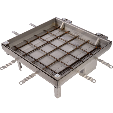 ACO Uniface SS316 ASSIST 1000x800mm recessed internal manhole access cover